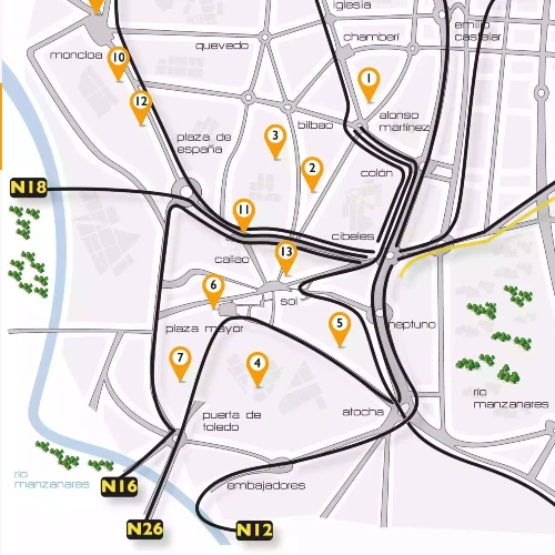 Tu transporte Madrid - Consulta el tiempo de espera de todo el ...